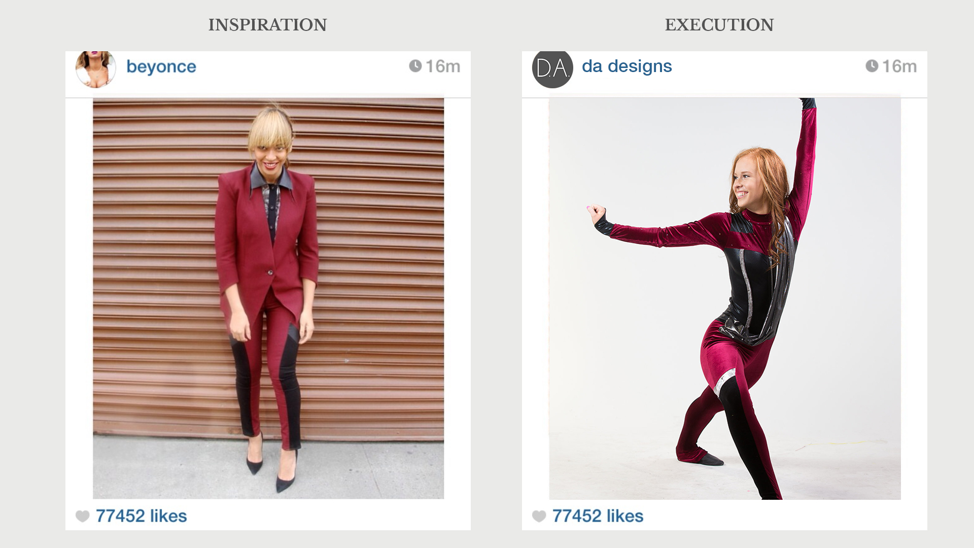 DA Designs Dancewear – Kickline Dance Costume – Enter Sandman – D.A ...